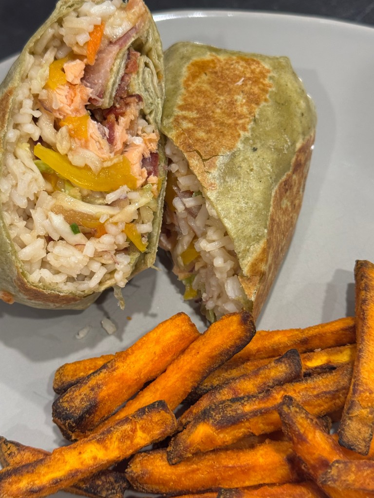 Salmon BLT Wrap with Sesame Slaw – Make It Count Kitchen